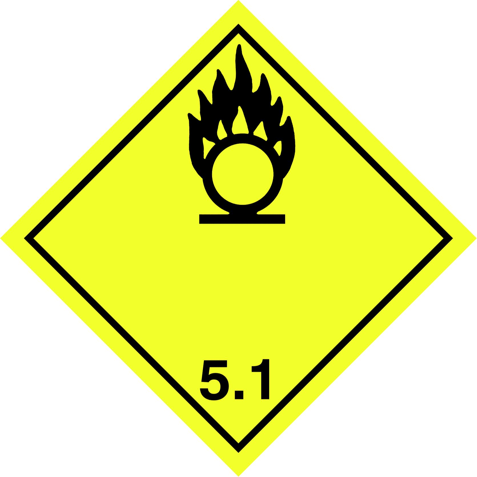 Gefahrgutetiketten Klasse 3 mit "UN 1993"